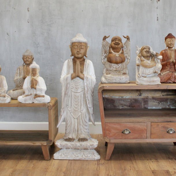 Hand Carved Buddha Statues | Tranquil Artistry – Luna Panther
